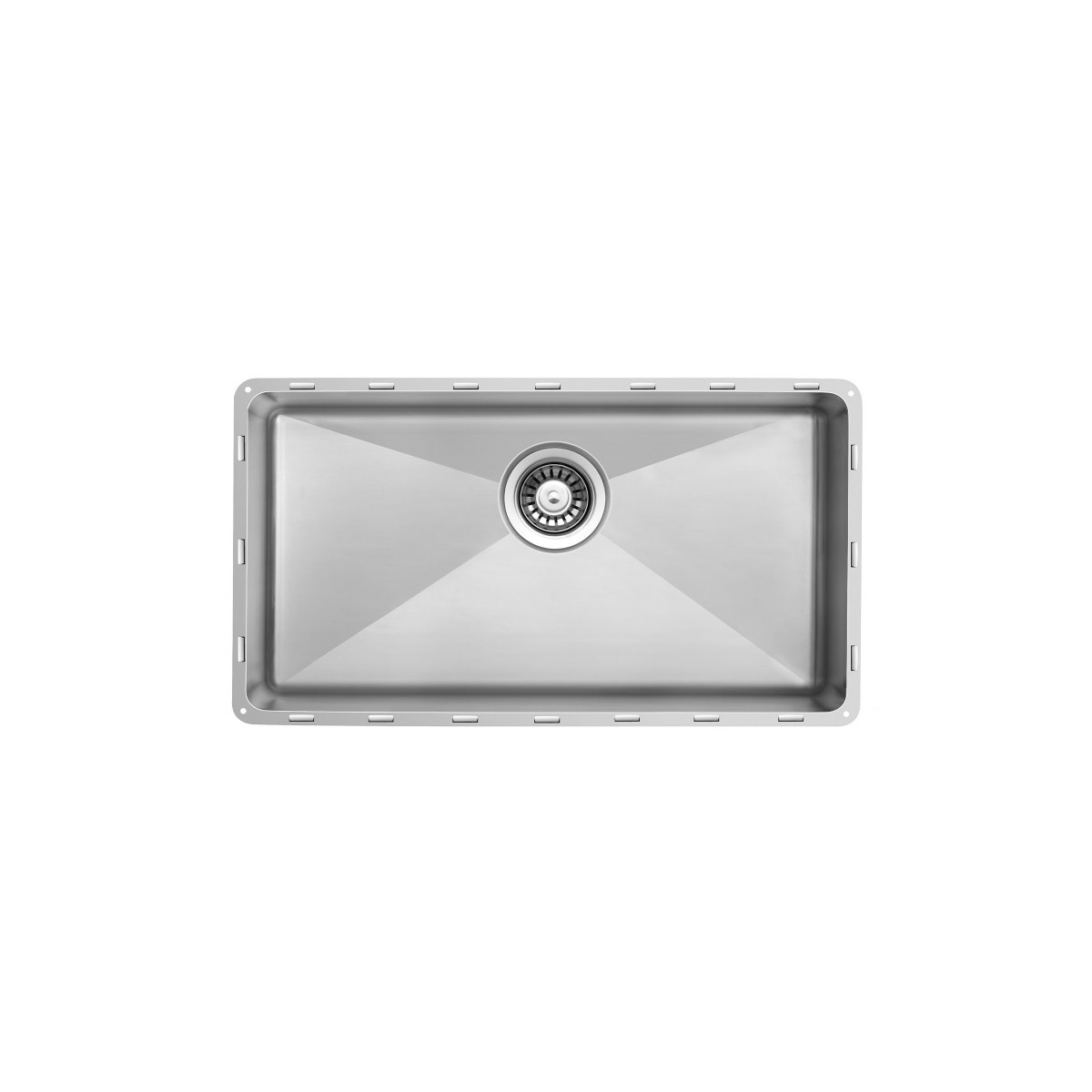 RETRO - TZ RS814 34" Single Bowl Sink Flush-mount - KITCHEN - TopZero ...